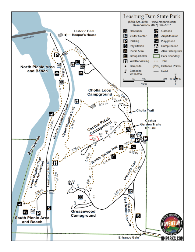 We are enjoying our stay at Leasburg Dam State Park . . . – ROADS OF ...